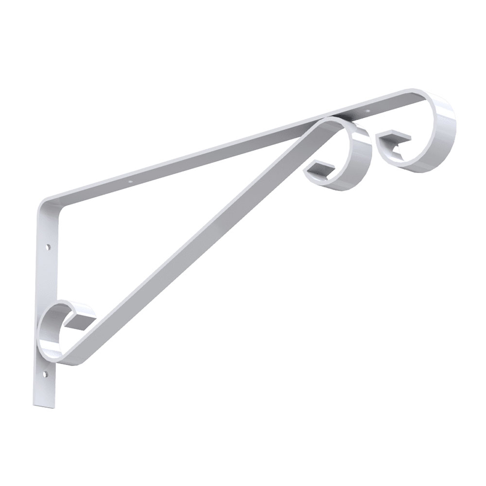 MÉNSULA COLONIAL DE ACERO DE 40 X 13 CM | The Home Depot México