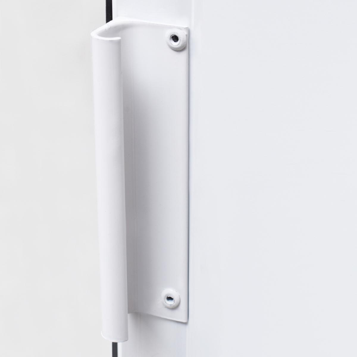 CANCEL PARA BAÑO 131 A 135 X 185 CM RECTANGULAR PLÁSTICO BLANCO DOBLE ...