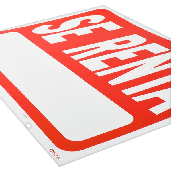 LETRERO DE PLÁSTICO DE \"SE RENTA\" DE 61 X 45.8 CM | The Home Depot México