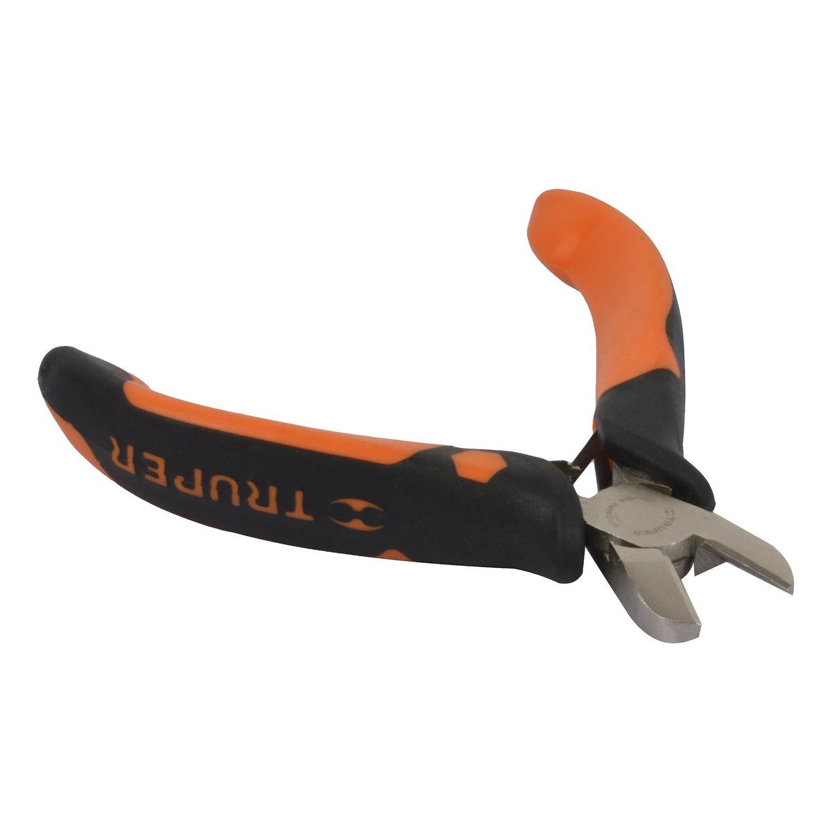 MINI PINZAS DE CORTE DIAGONAL 4 PULGADAS ACERO TRUPER | The Home Depot ...