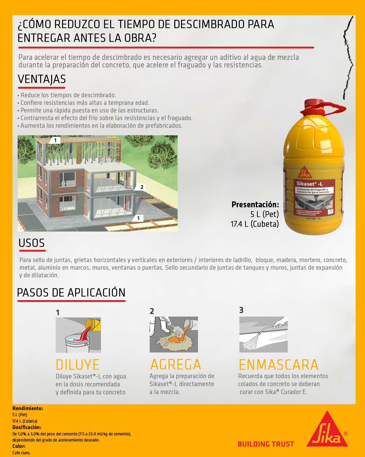 ADITIVO ACELERANTE PARA FRAGUADO 5 L | The Home Depot México