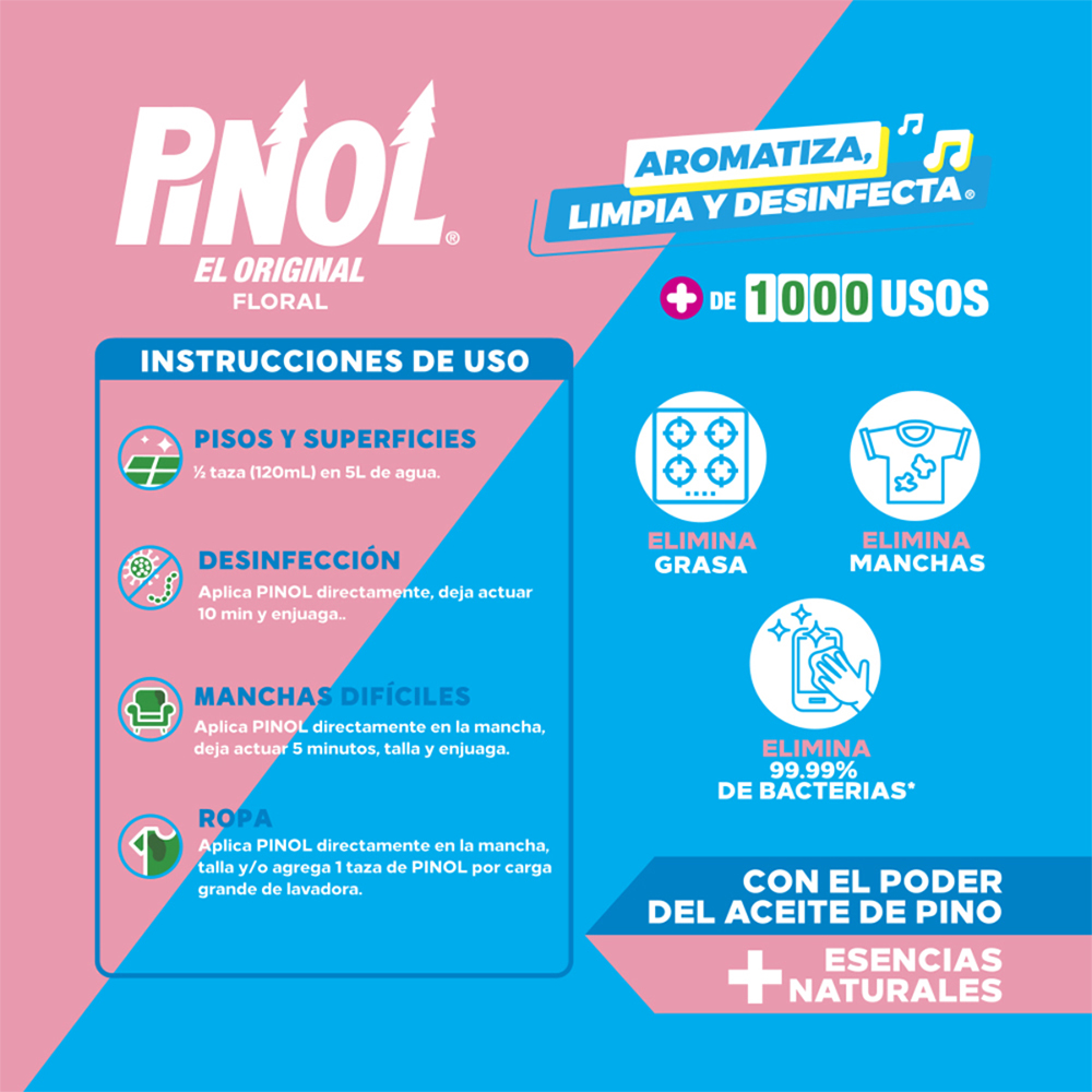 PINOL ESCENCIAS NATURALES 1L | The Home Depot México