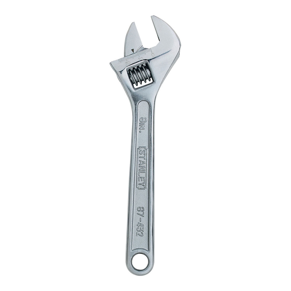 LLAVE AJUSTABLE DE 8 PULGADAS ACERO STANLEY | The Home Depot México