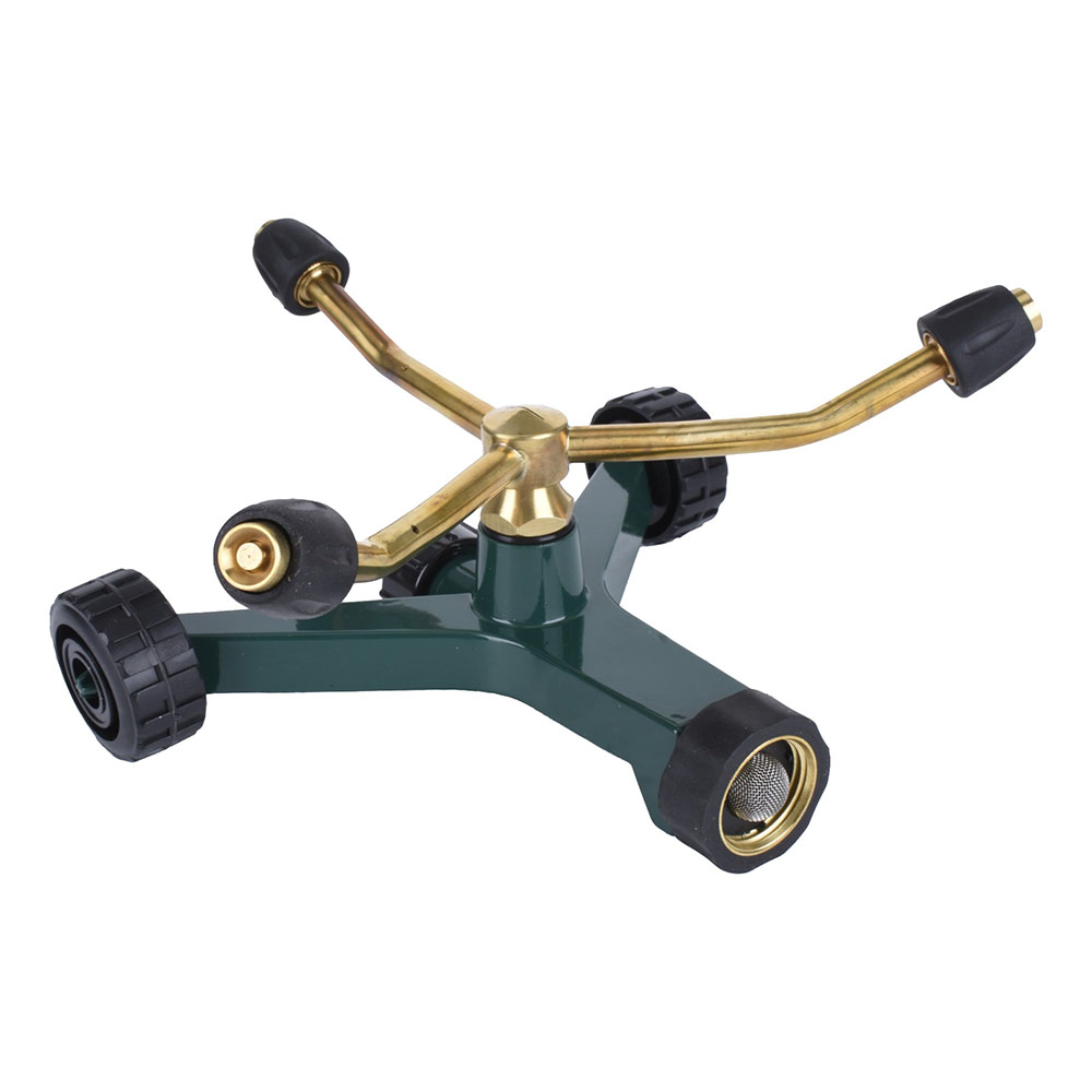 ASPERSOR GIRATORIO DE 360 GRADOS VERDE ORBIT | The Home Depot México ...