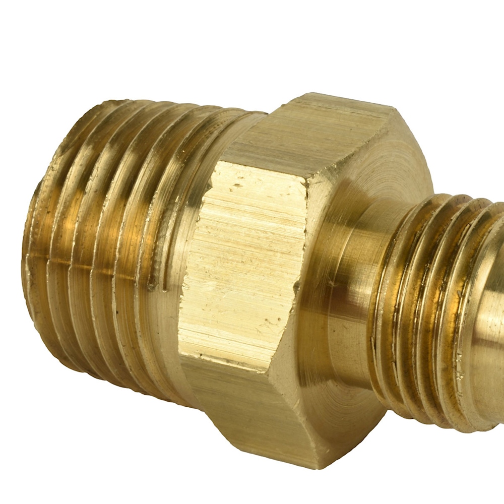 NIPLE TERMINAL DE 3/8 X 1/2 PULGADA DORADO IUSA | The Home Depot México - Ventas a profesionales