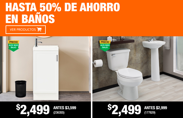 Baños | The Home Depot México